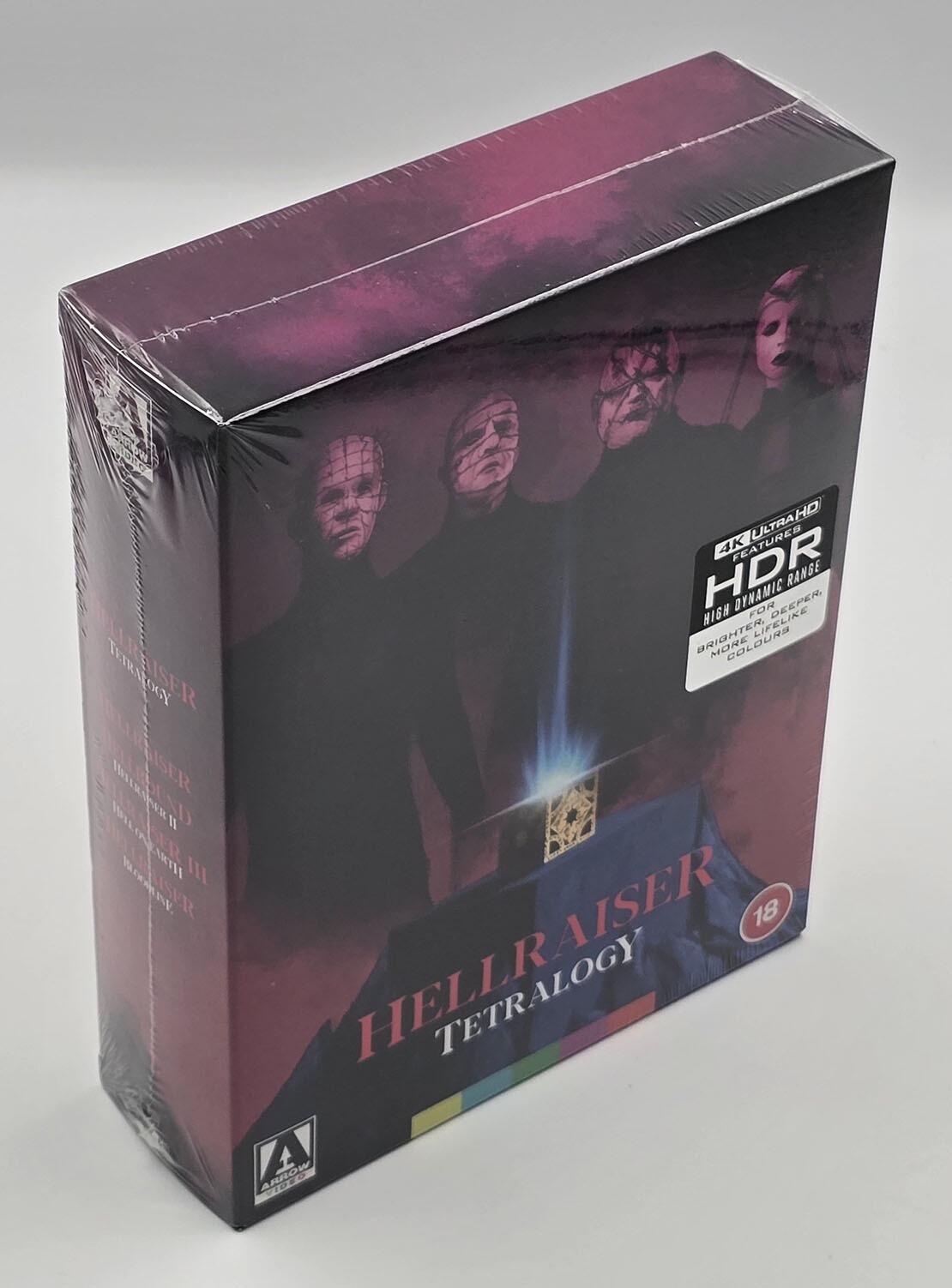 Hellraiser Tetralogy - Box Set - 4K UHD - Region Free - [New]
