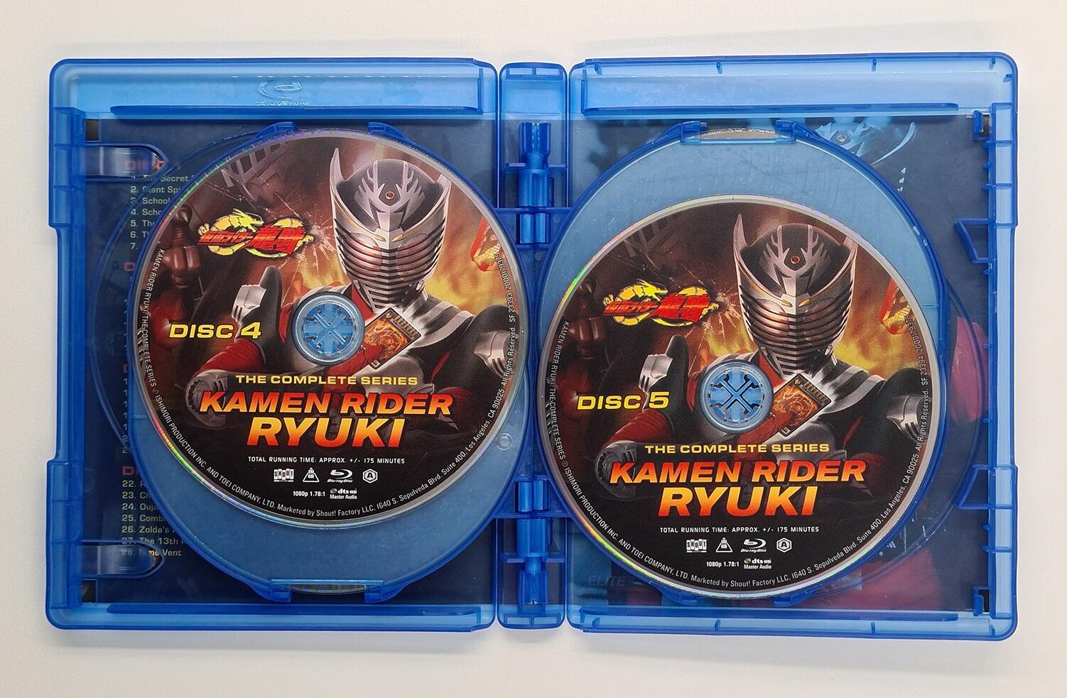 Kamen Rider Ryuki: The Complete Series - Blu-Ray - Region A - [Pre-owned]
