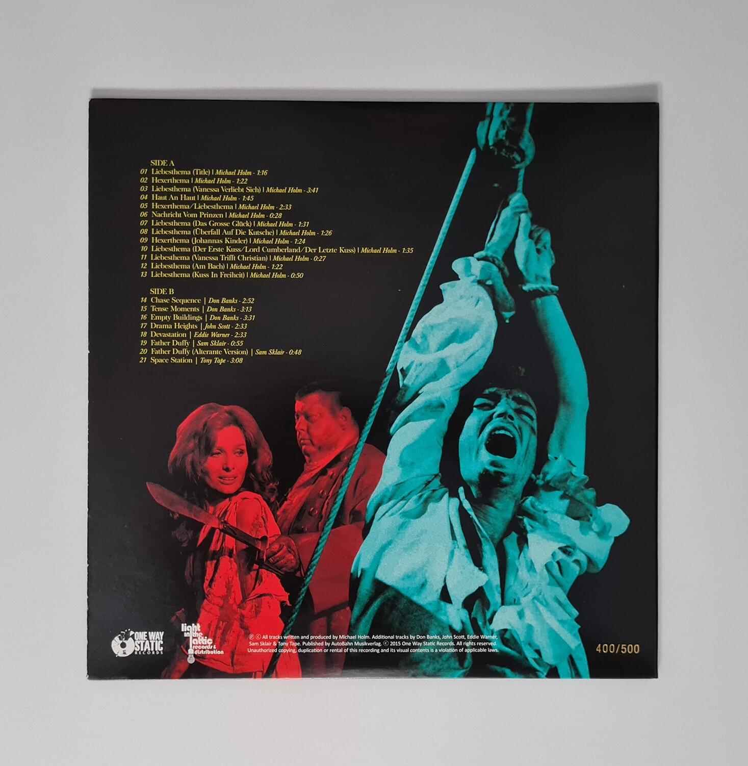 Mark of the Devil & Mark of the Devil 2 (Soundtrack) - Limited Edition ...