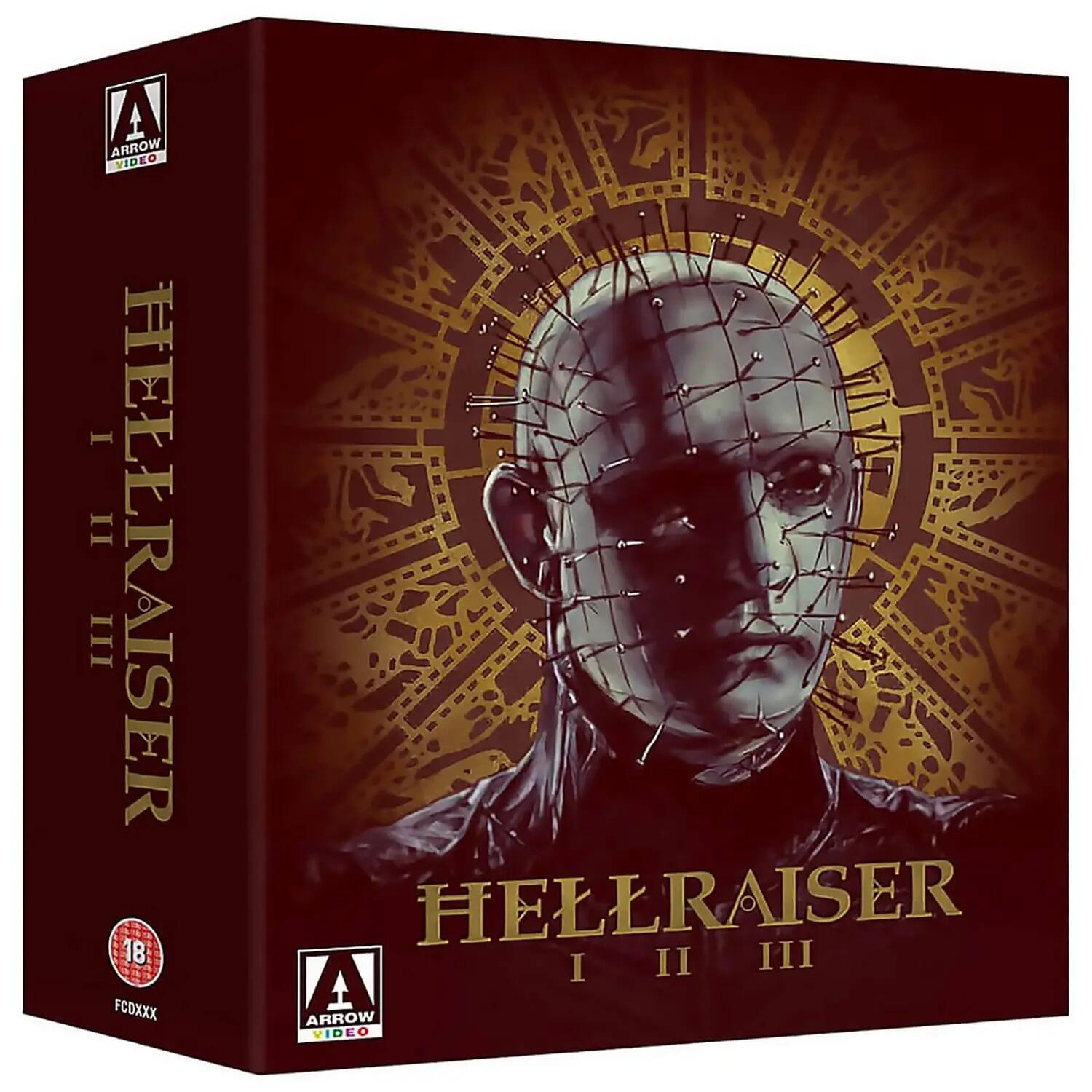 Hellraiser Trilogy Box Set - Blu-Ray - Region B - [New]