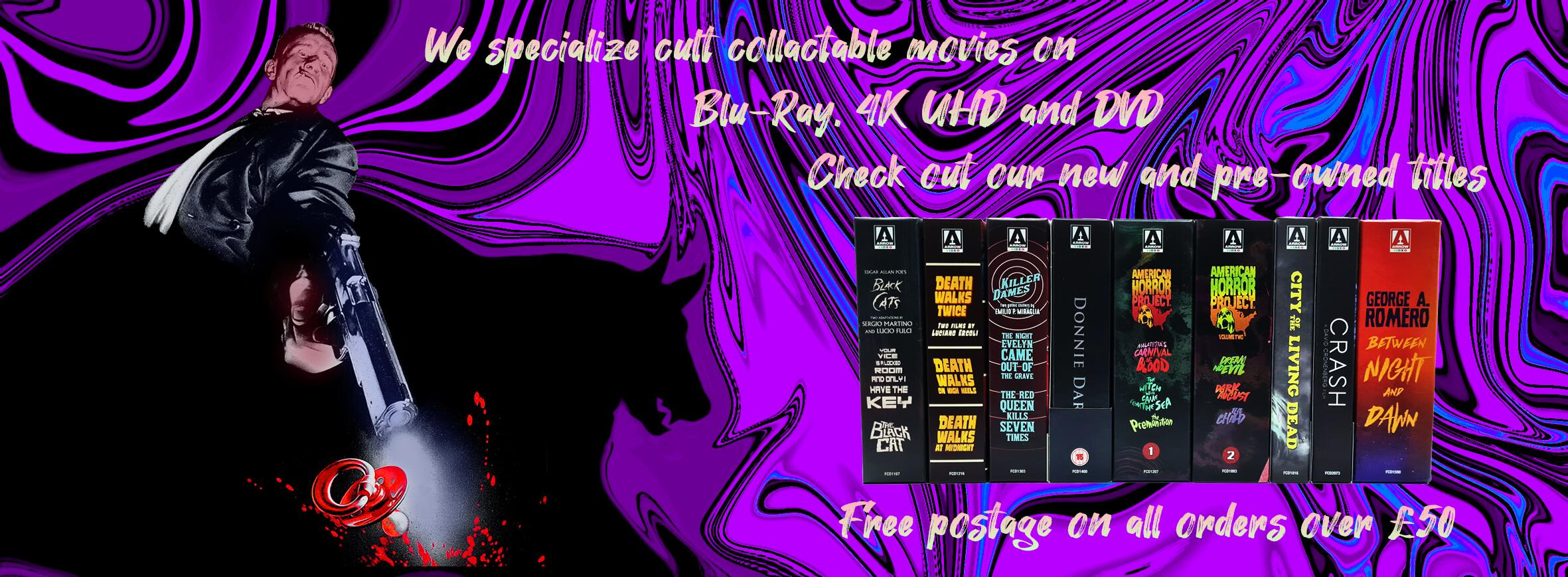 The Cult Media Film Store - Cult Movies on DVD, Blu-Ray and 4K UHD
