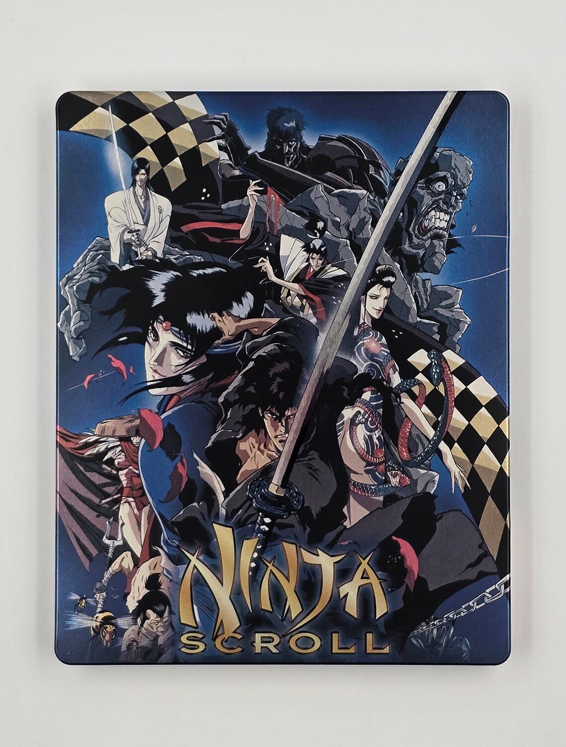 Ninja Scroll - Steelbook - Blu-Ray (Region B) + DVD (Region 2) - [Pre ...