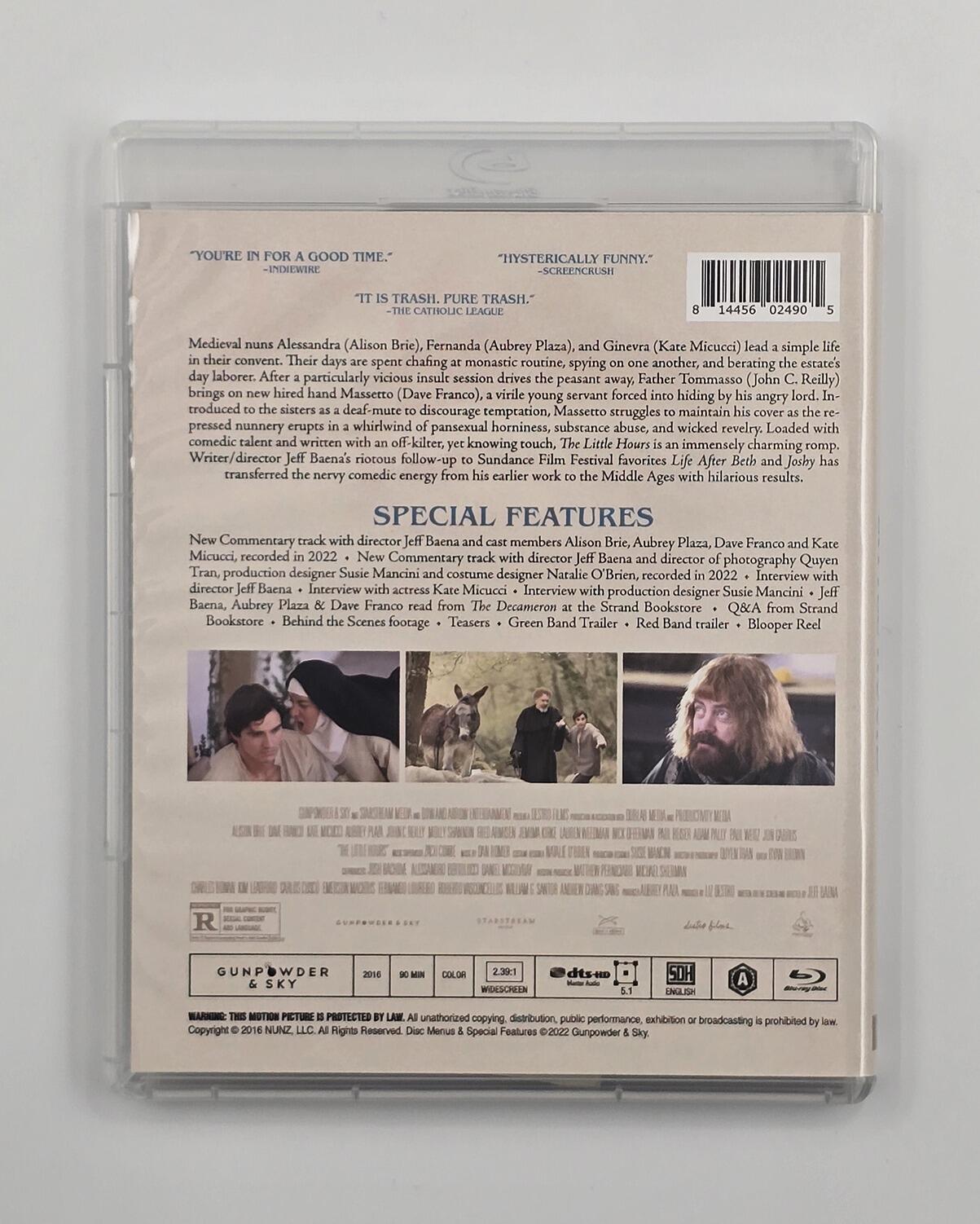 The Little Hours - Slipcover - Blu-Ray - Region A - [Pre-owned]