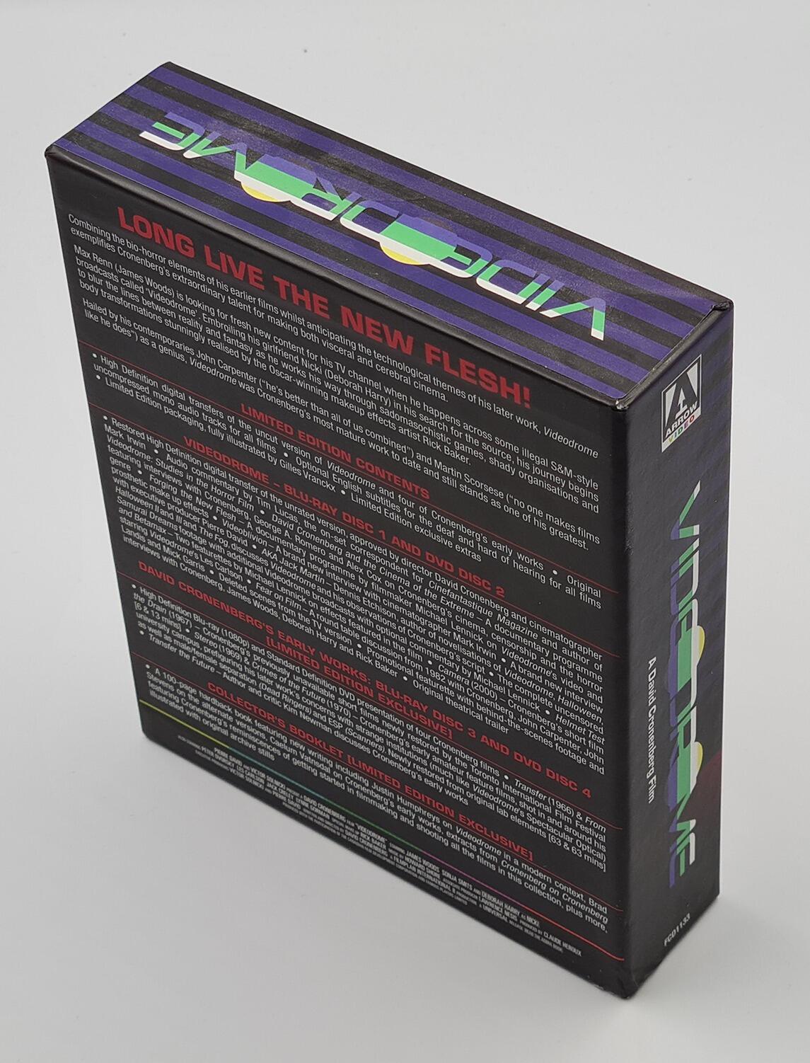 Videodrome / David Cronenberg's Early Works - Limited Edition - Box Set ...