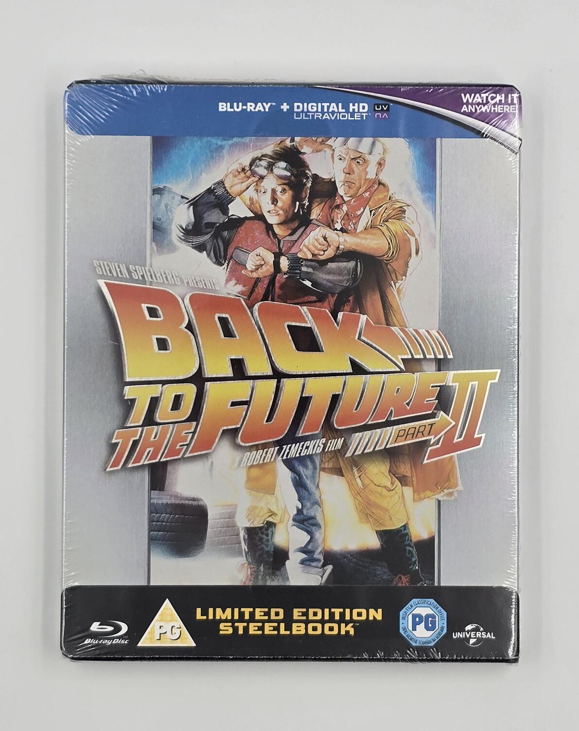 Back to the Future Part II - Steelbook - Blu-Ray - Region Free - [New]