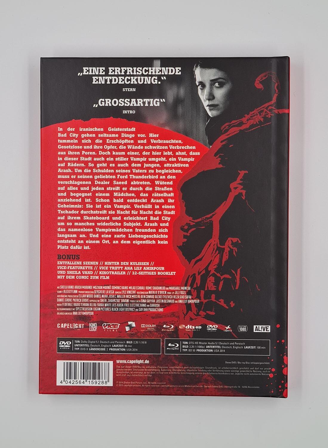 A Girl Walks Home Alone At Midnight - Limited Edition - Mediabook - Blu ...