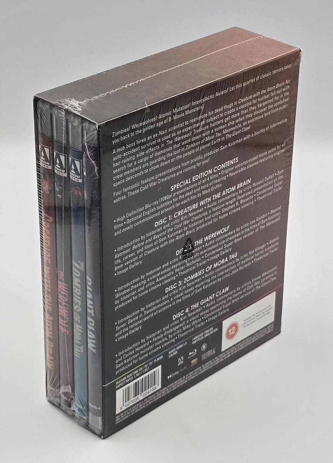 Cold War Creatures: Four Films from Sam Katzman - Box Set - Blu-Ray ...