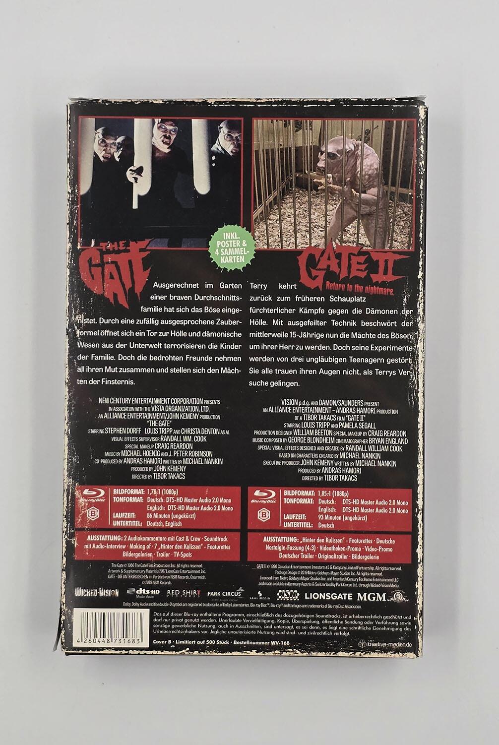 The Gate + The Gate II - Limited Edition - VHS Box Set - Blu-Ray ...
