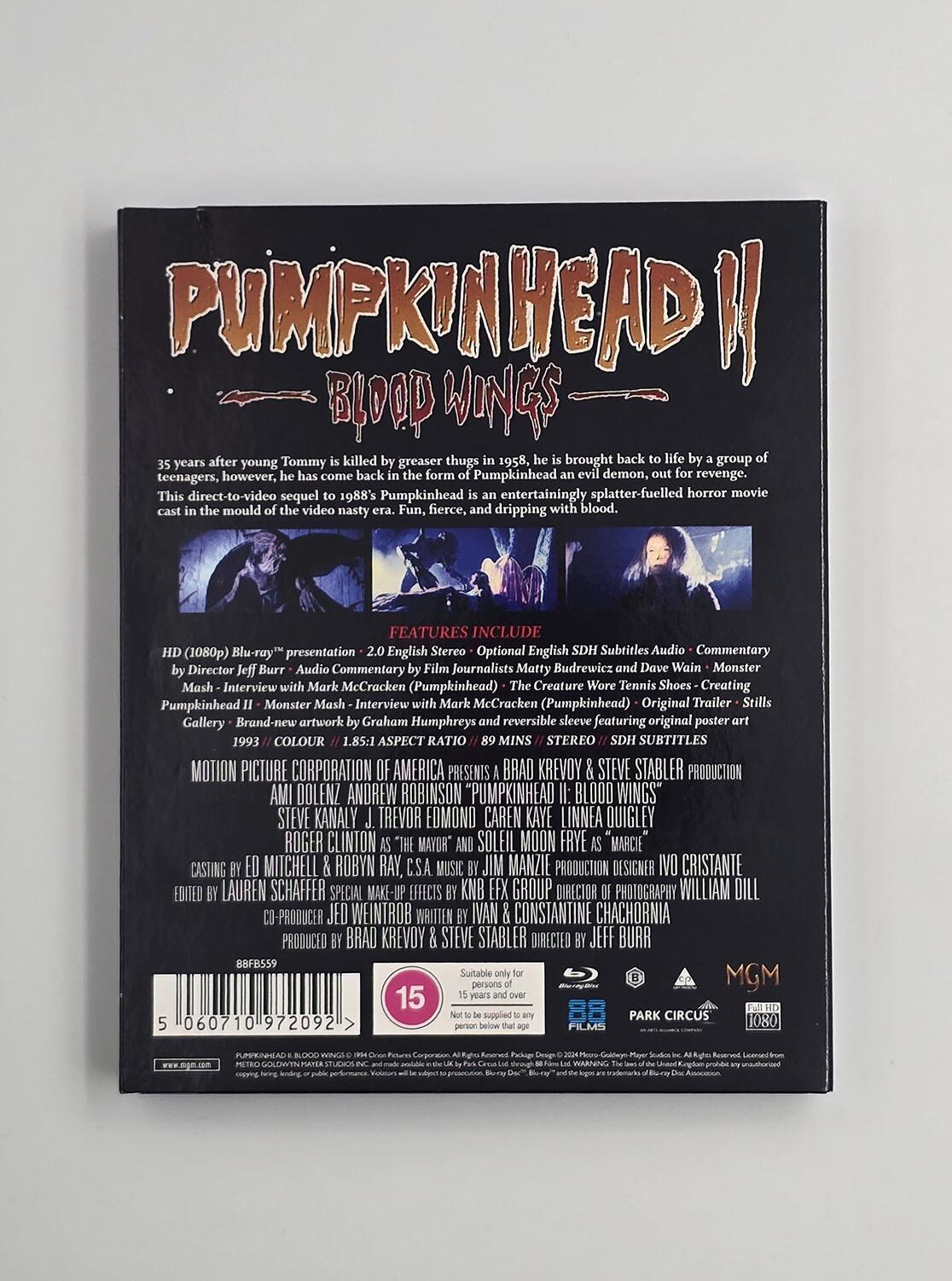 pumpkinhead 2 blu ray