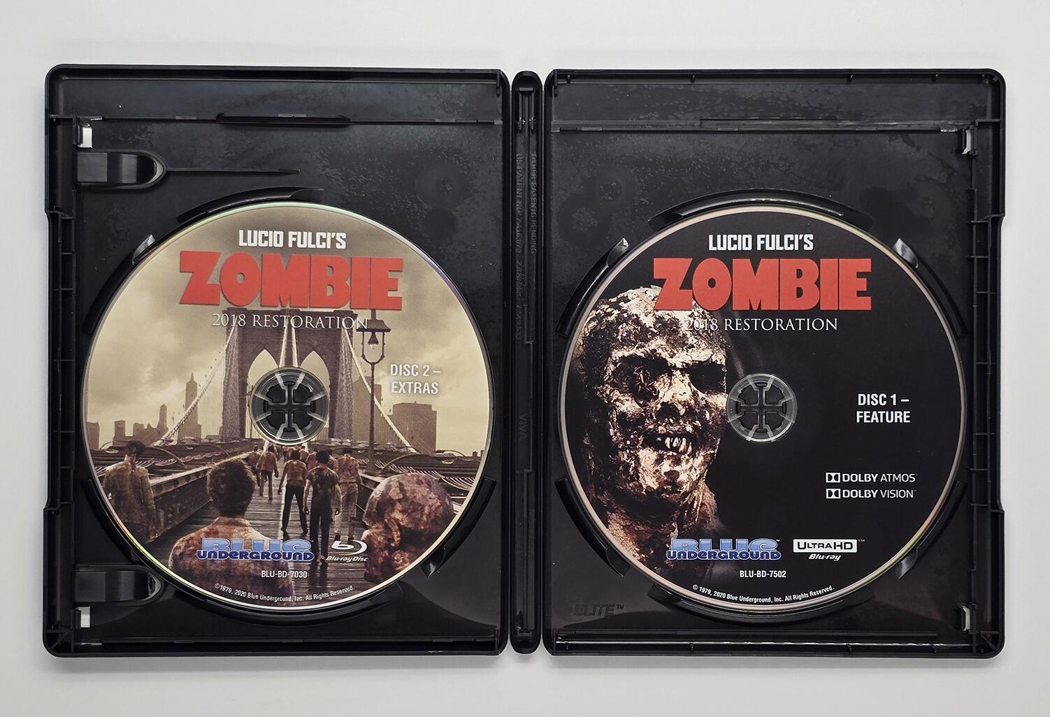 Zombie (AKA Zombie Flesh Eaters) - Slipcover - 4K-UHD - Region Free ...