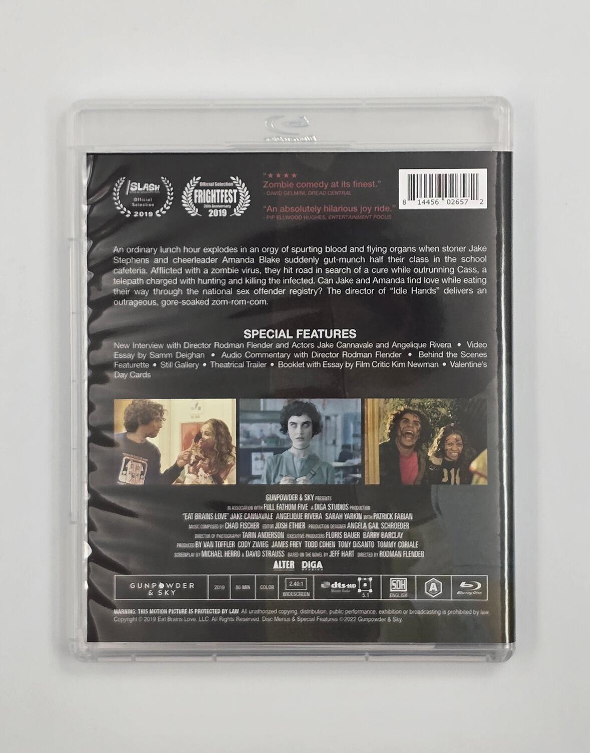 Eat Brains Love - Slipcover - Blu-Ray - Region A - [Pre-owned]