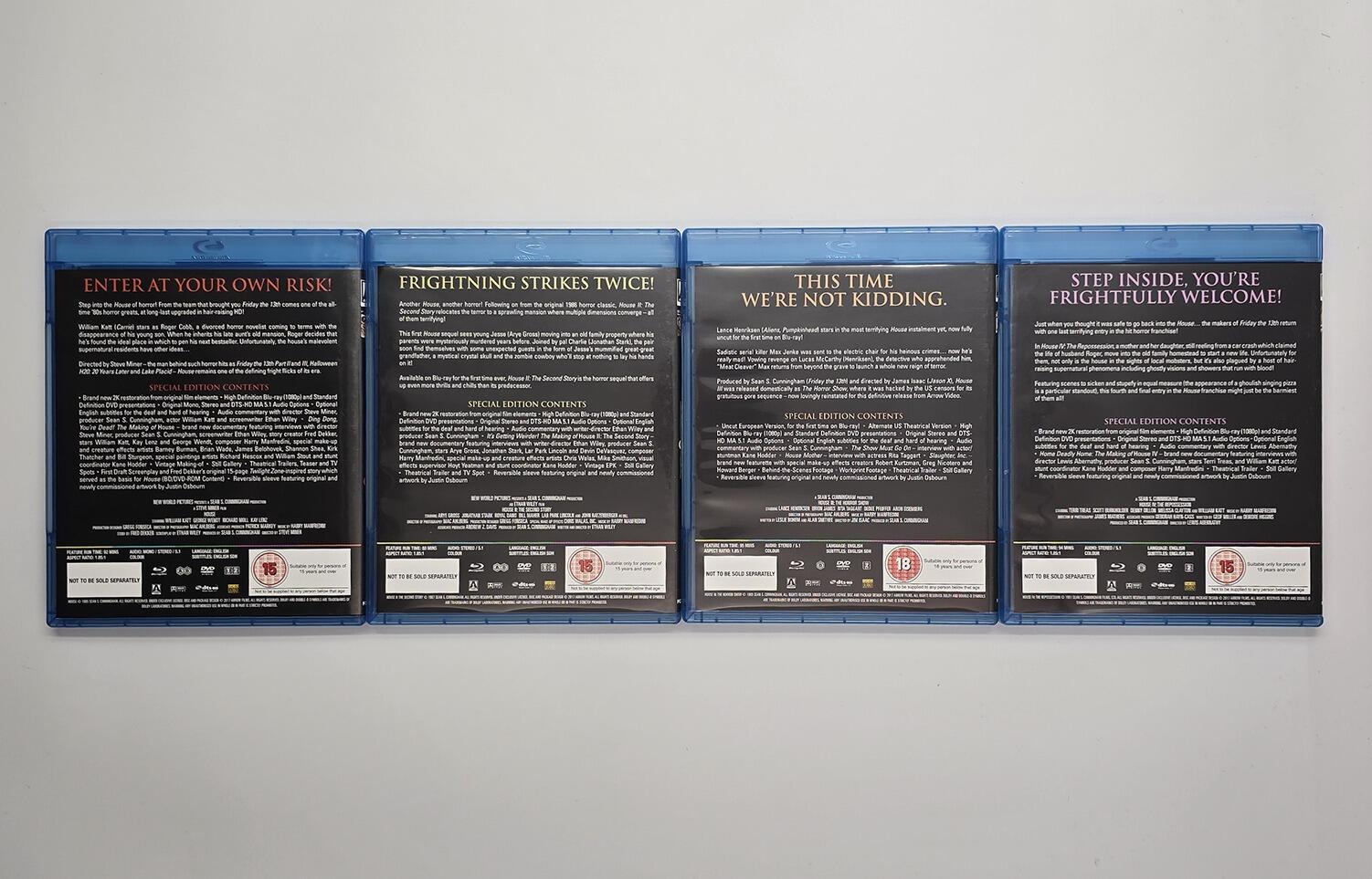 House: The Collection - Limited Edition - Blu-Ray (Region B) + DVD ...