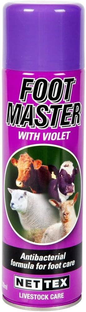 NETTEX FOOTMASTER WITH VIOLET 500ML