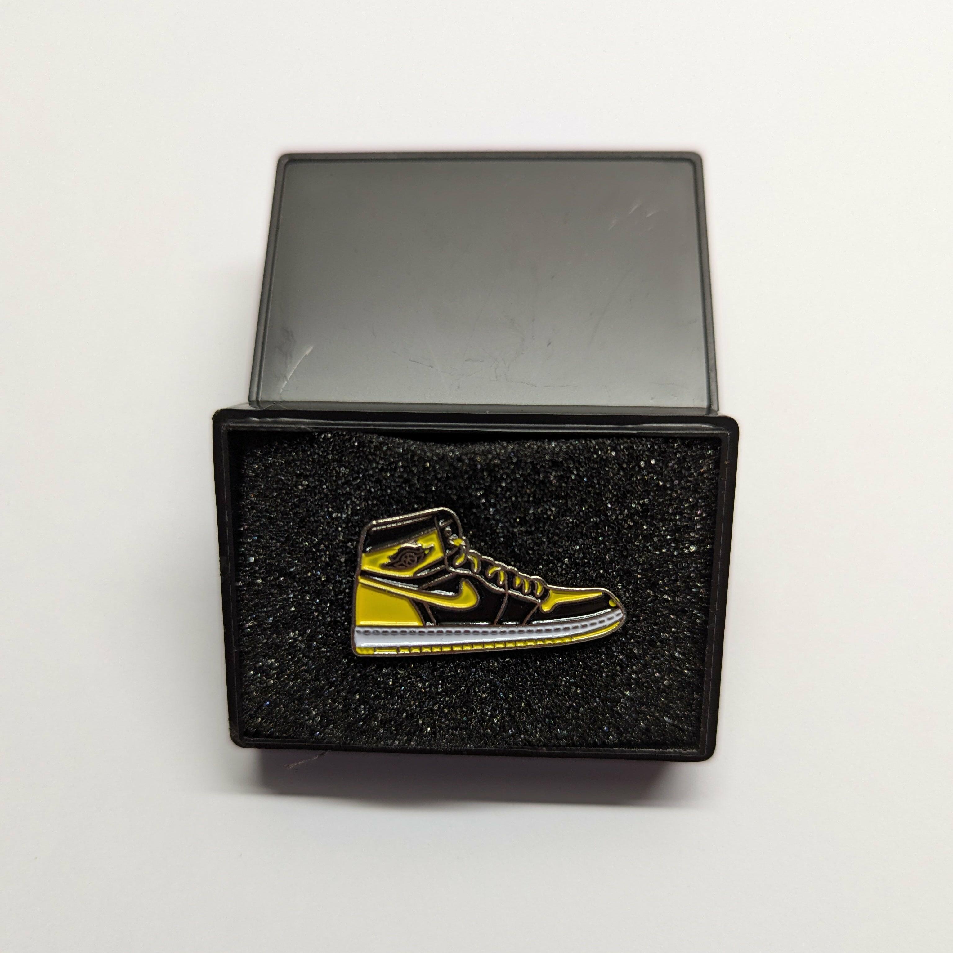 Enamel Sneaker Pin - J1 (Pollen)