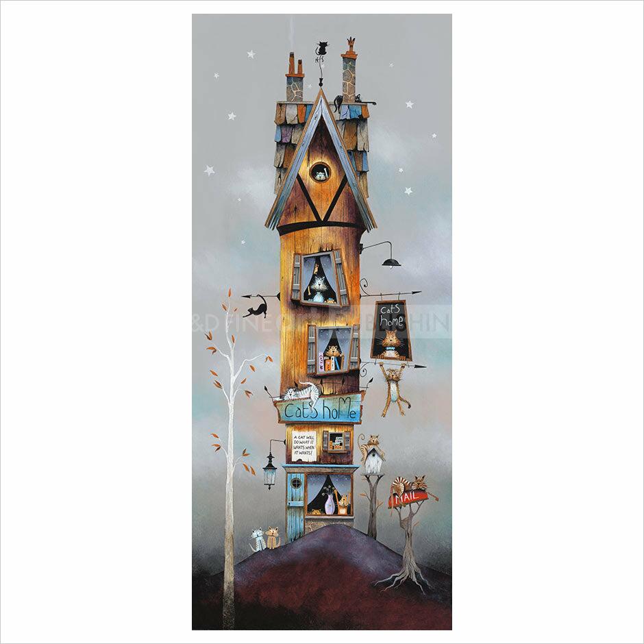 A Purrfect Life - Block Mounted