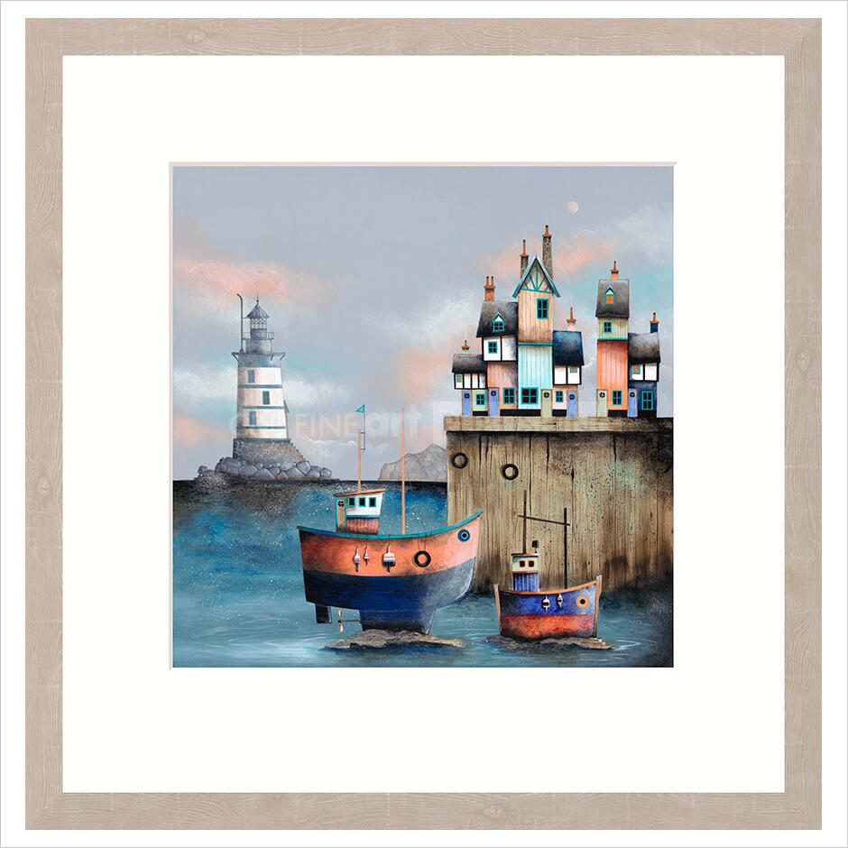 On an Even Keel - Framed