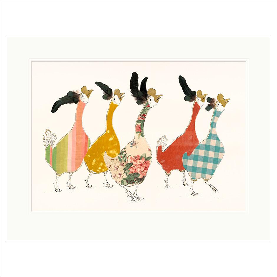 Running Free - Mounted Fine Art Print by Anna Wright