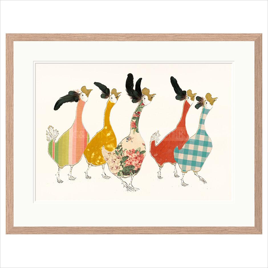 Running Free - Framed Limited Edition Print by Anna Wright