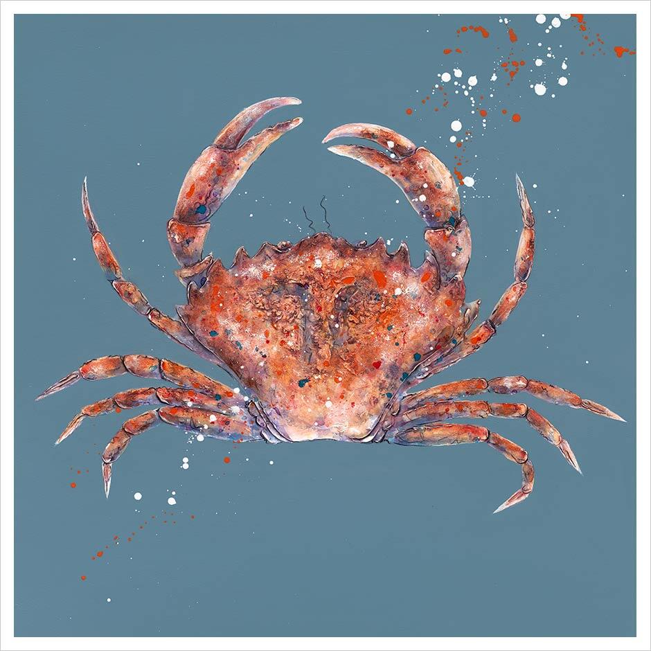 Giles Ward | Limited Edition | Red Crab | Published by C&D Fine Art