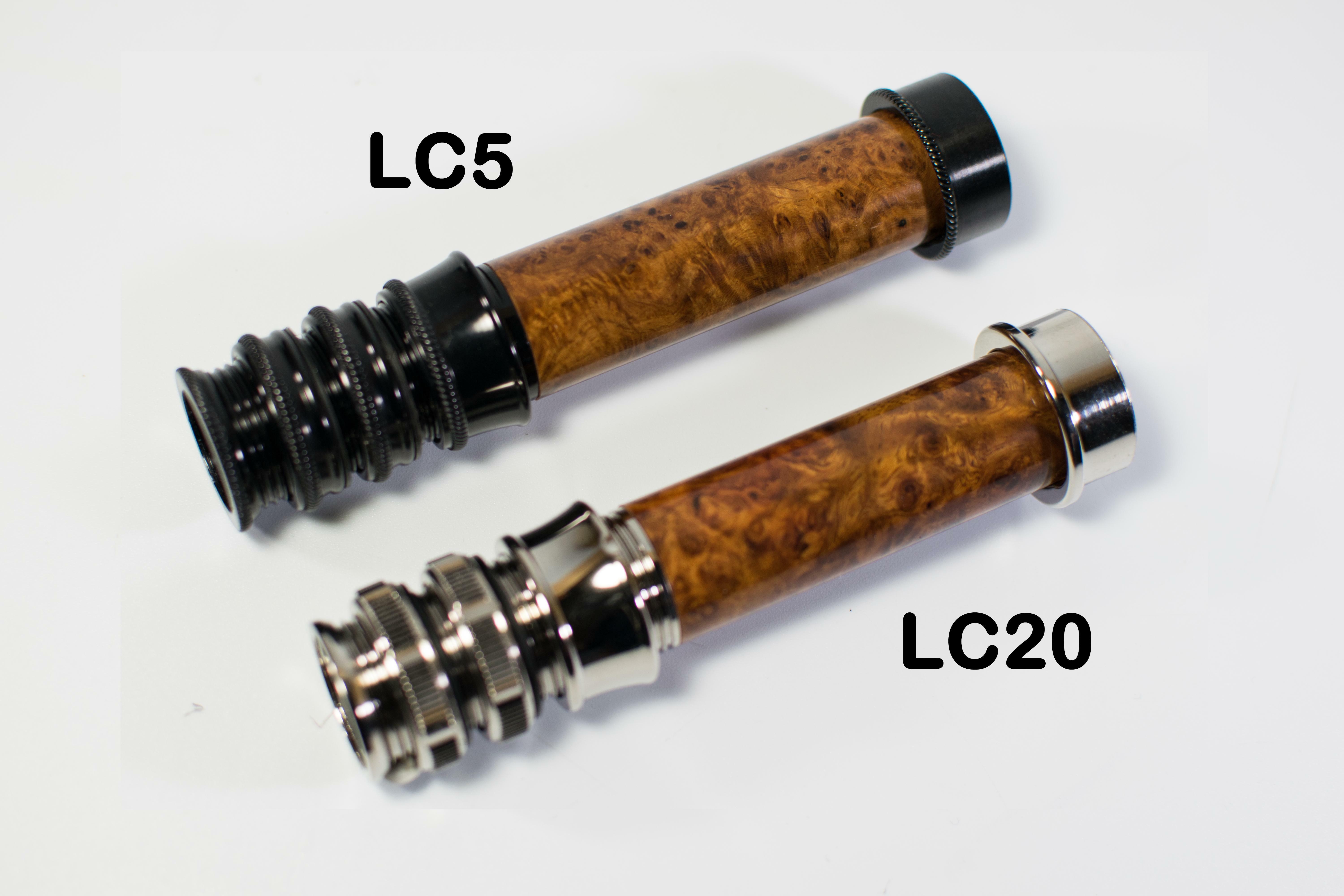 LC5 Lemke Concepts full reel seats with inserts (LC5 black downlock only)