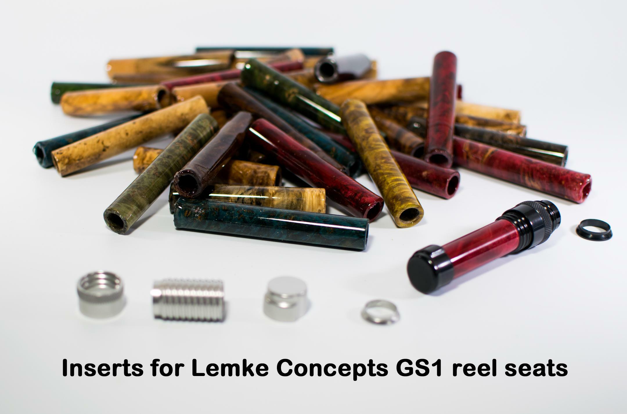GS1 Lemke Concepts reel seat inserts