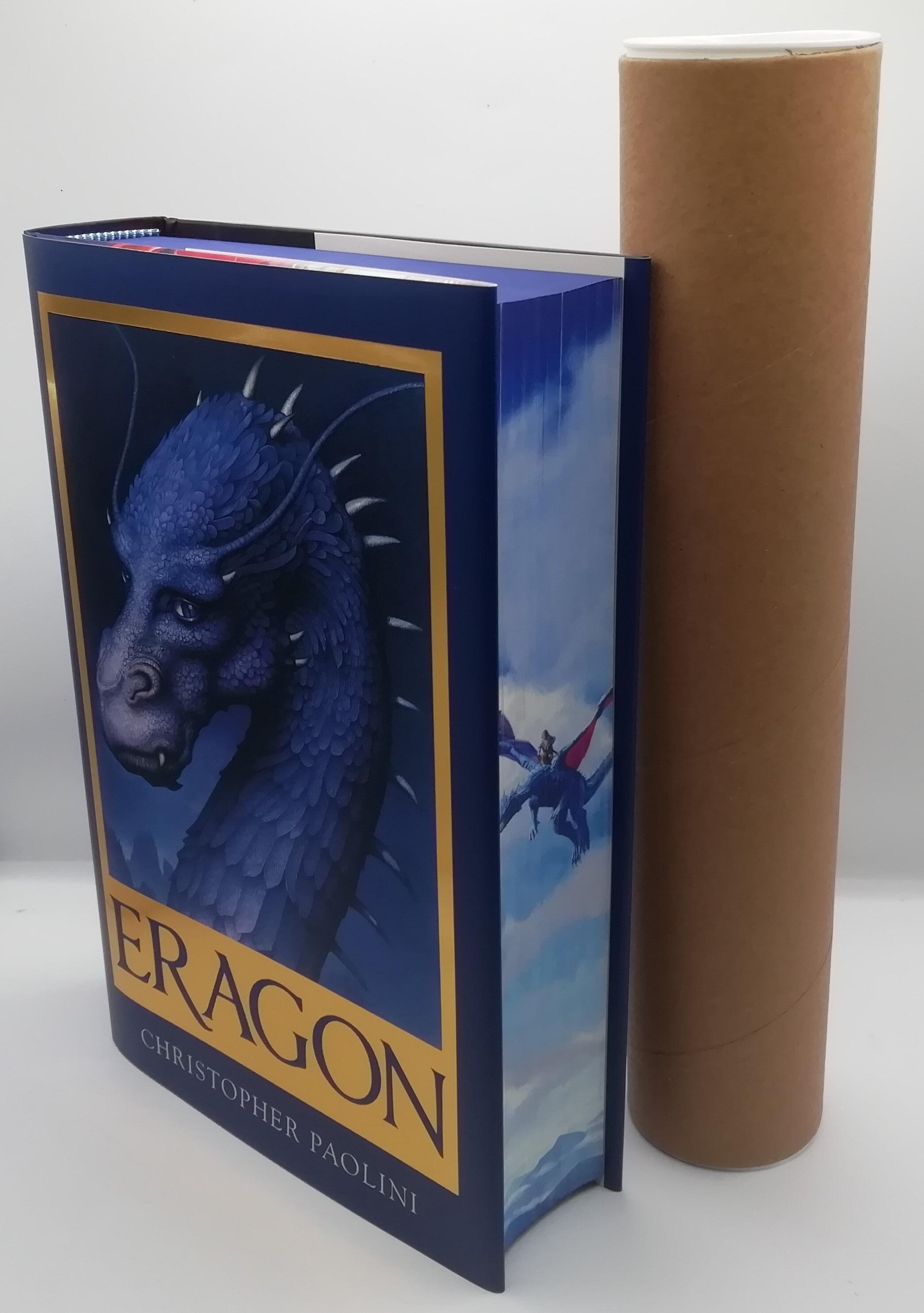 Christopher Paolini THE INHERITANCE CYCLE Signed Complete Set Broken Binding