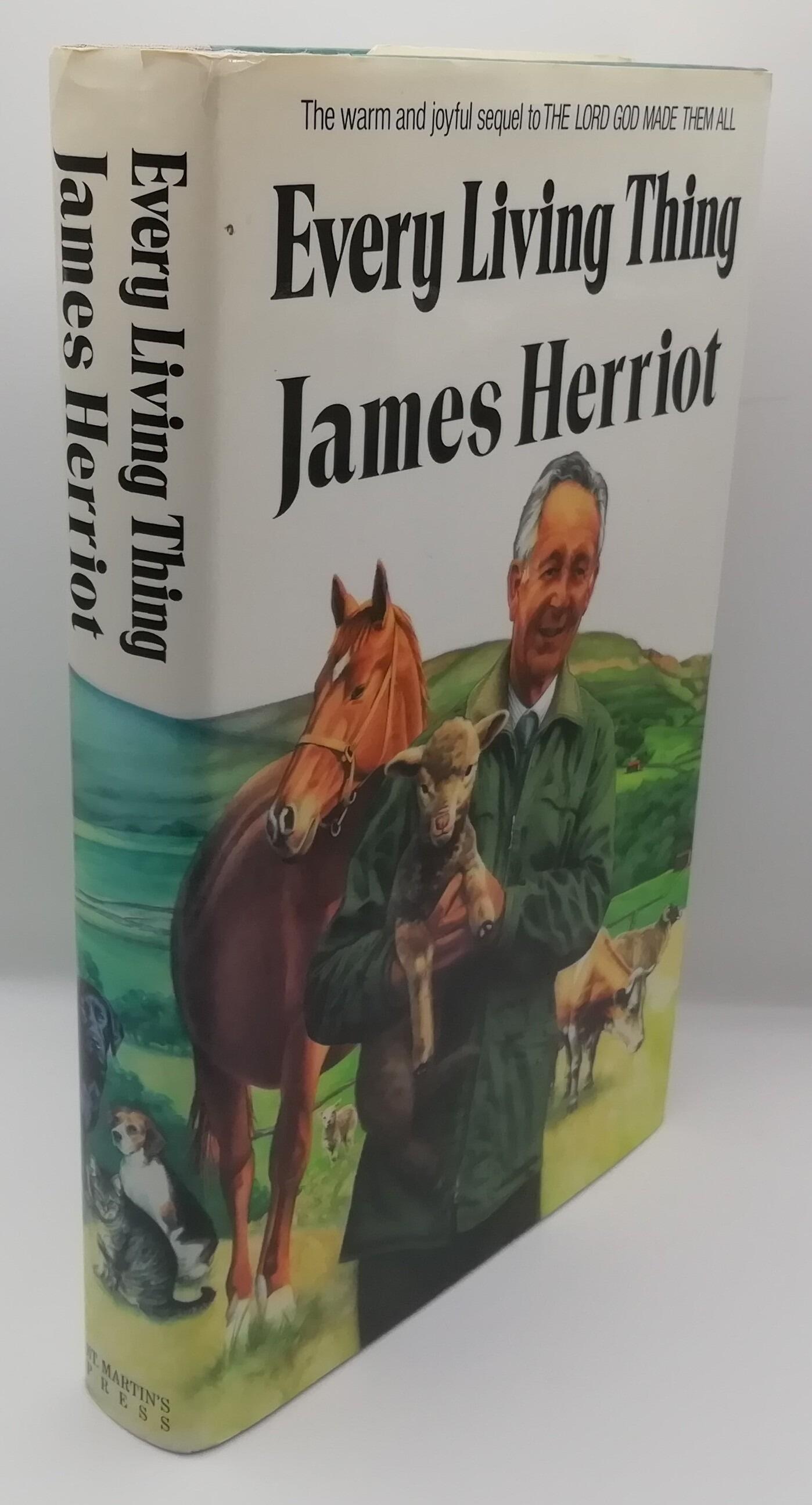 James Herriot EVERY LIVING THING First USA Edition First Print Hardback ...