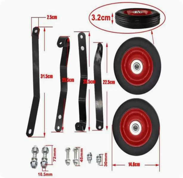 Yamaha PW50 Training Wheel Set All Years