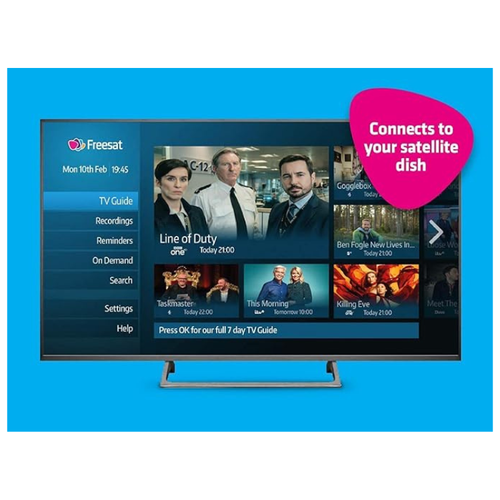 FREESAT UHD-4X Smart 4K Ultra HD Digital TV Recorder – 500 GB / 1 TB ...