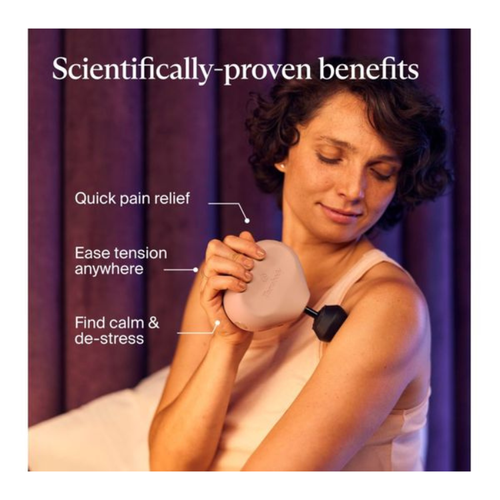 THERABODY Theragun Mini 3.0 Handheld Smart Body Massager - Desert Rose