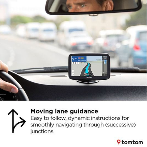 TomTom GO Classic 6" Sat Nav – 2nd Gen, EU Maps, Live Traffic & Speed ...