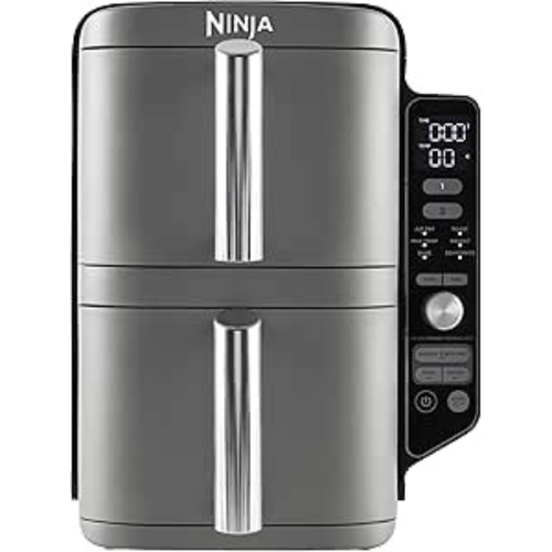 Ninja Double Stack XL 2-Drawer Air Fryer with Smart Cook System, 9.5L ...
