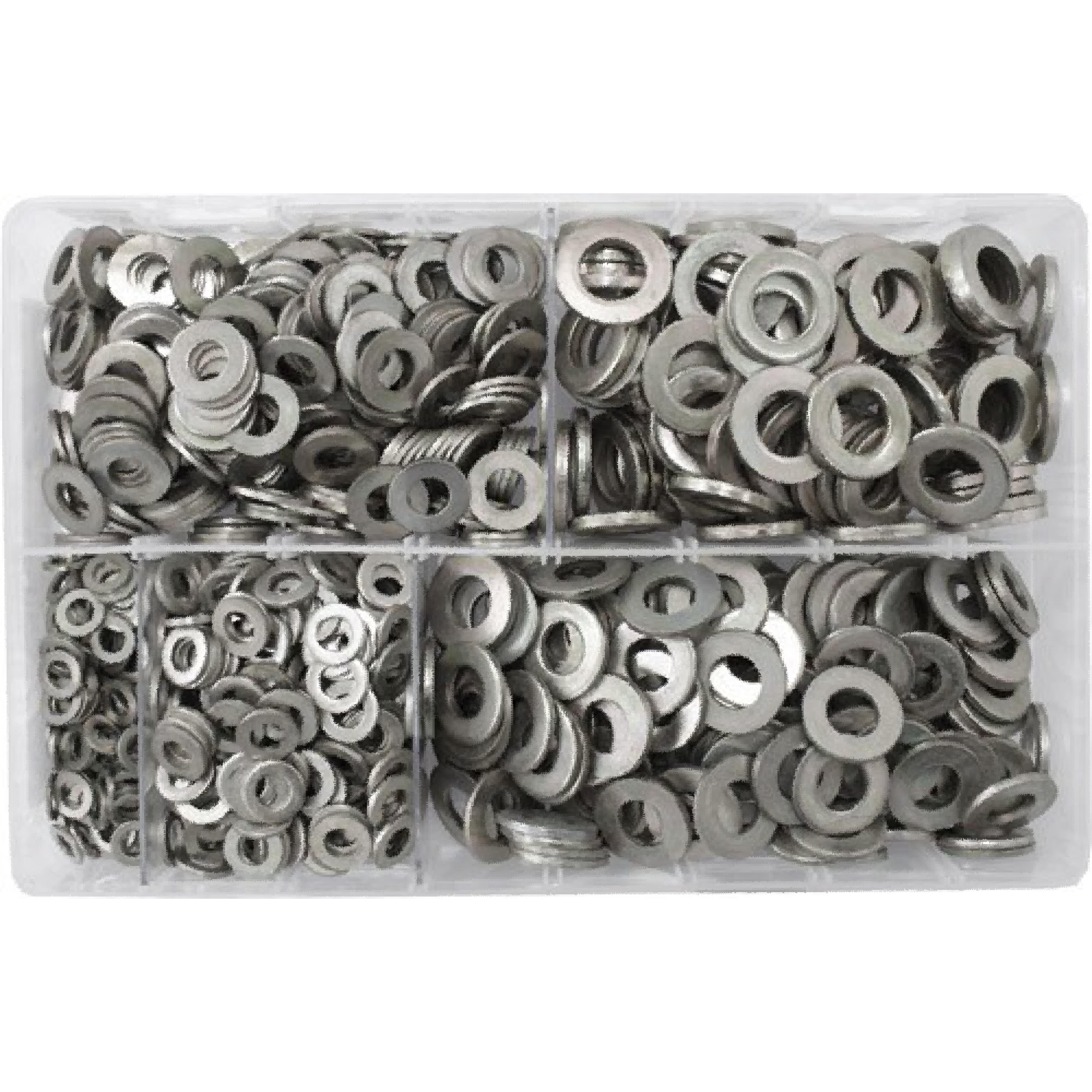 Metric BZP Flat Washers Assorted – Form A M5–M12