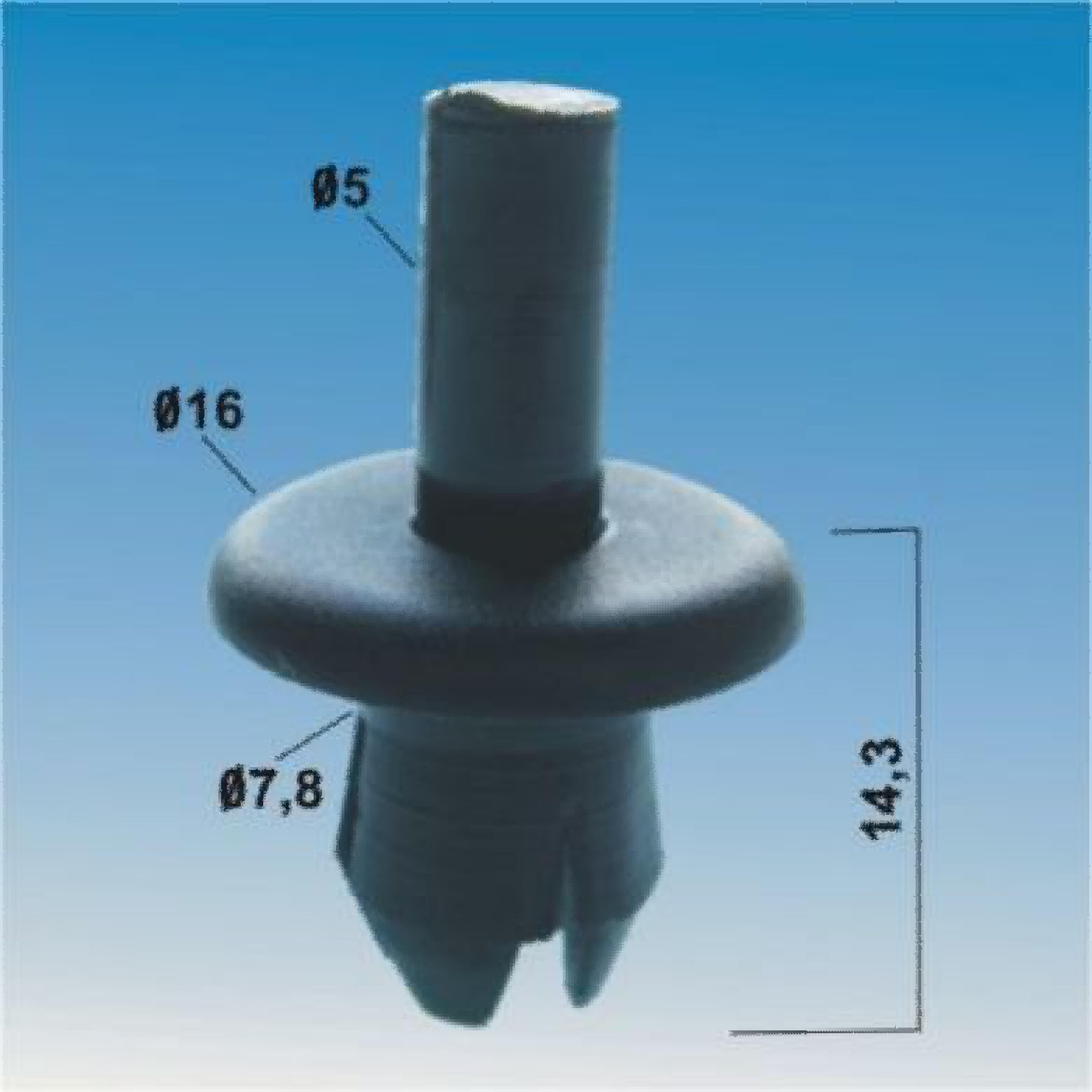 Trim Clips Drive Rivets – Many Makes Fasteners Pack 10