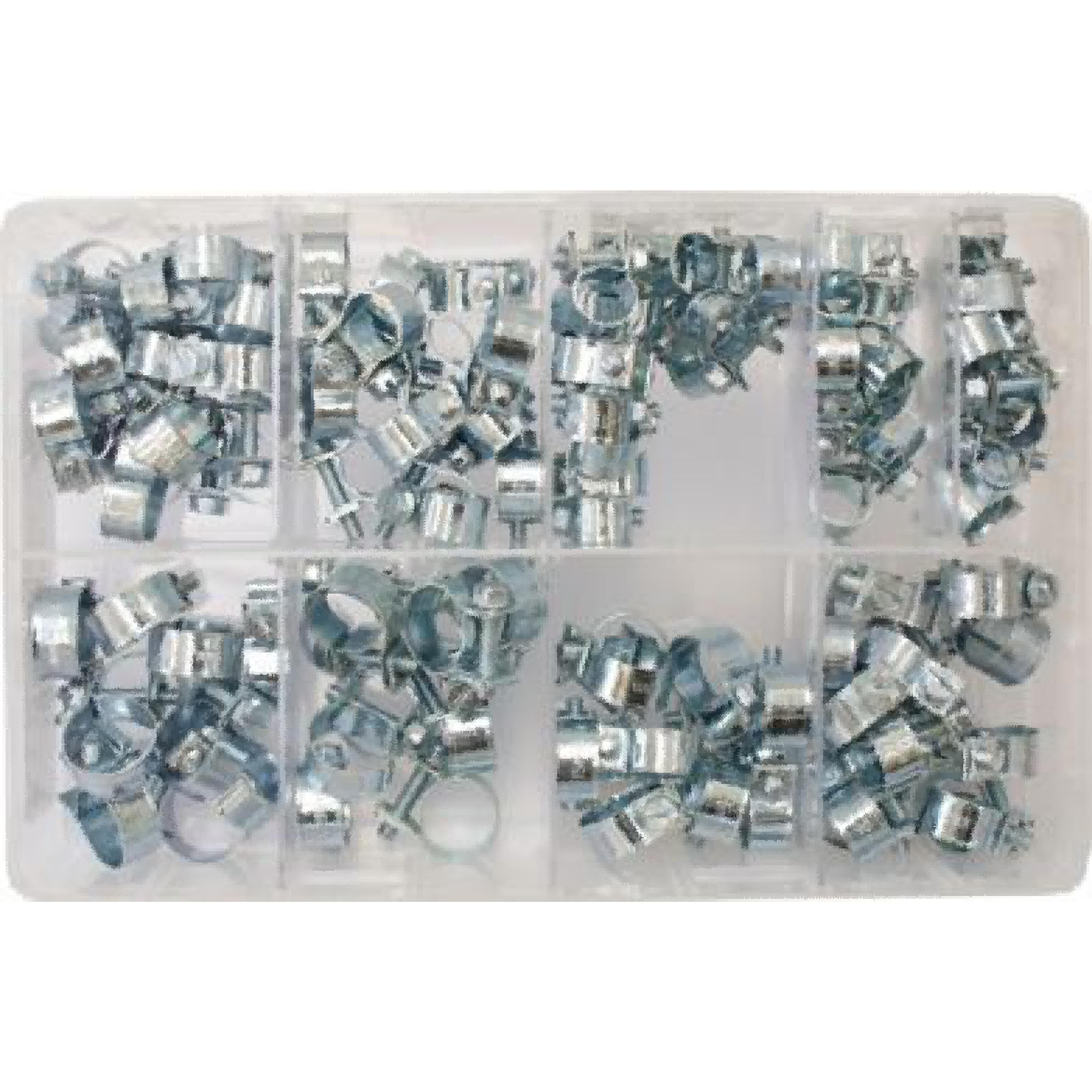 110 Mini Hose Clips – Assorted 7-17mm Clamp Kit