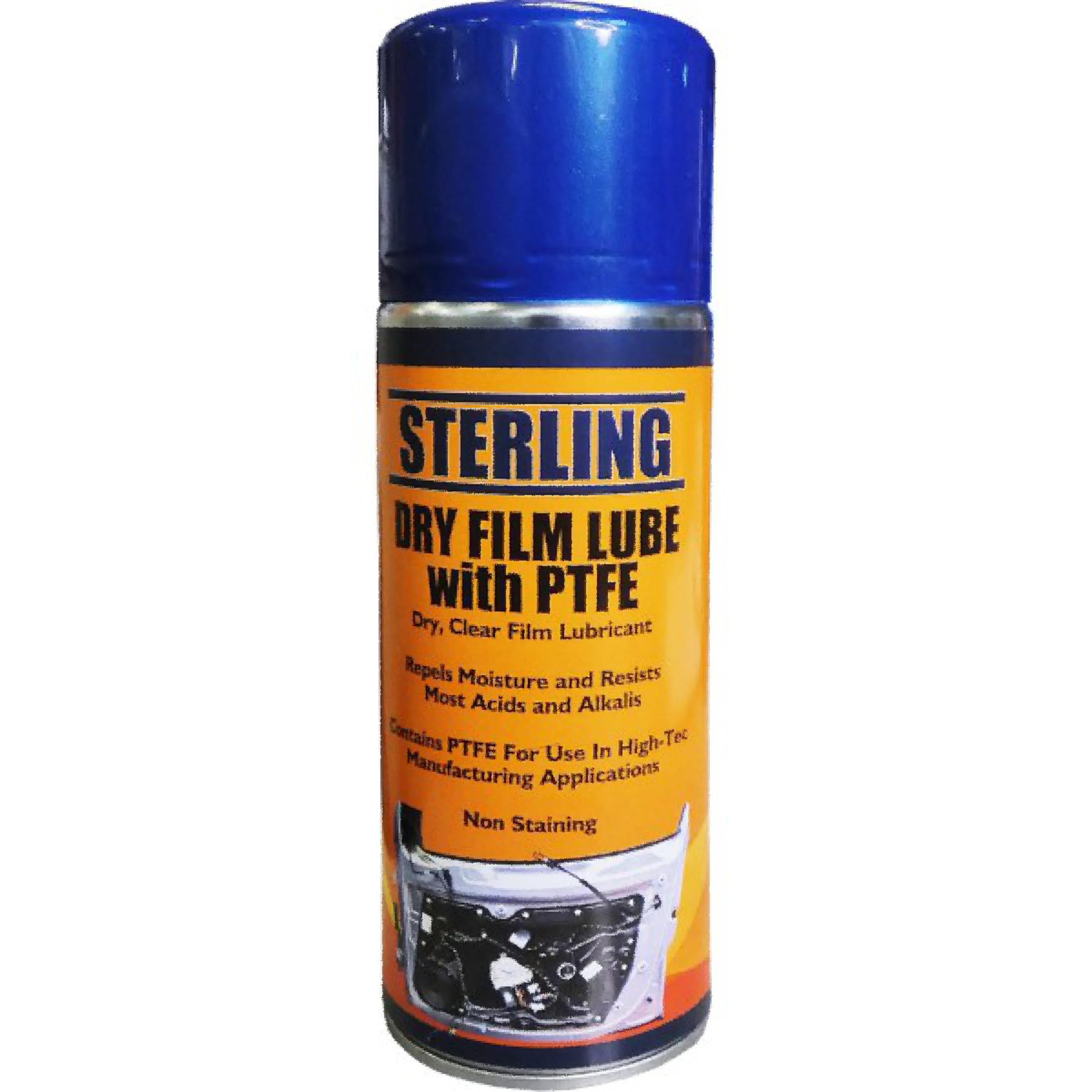 Dry Film Lube Spray 400ml | Clear PTFE-Based Lubricant
