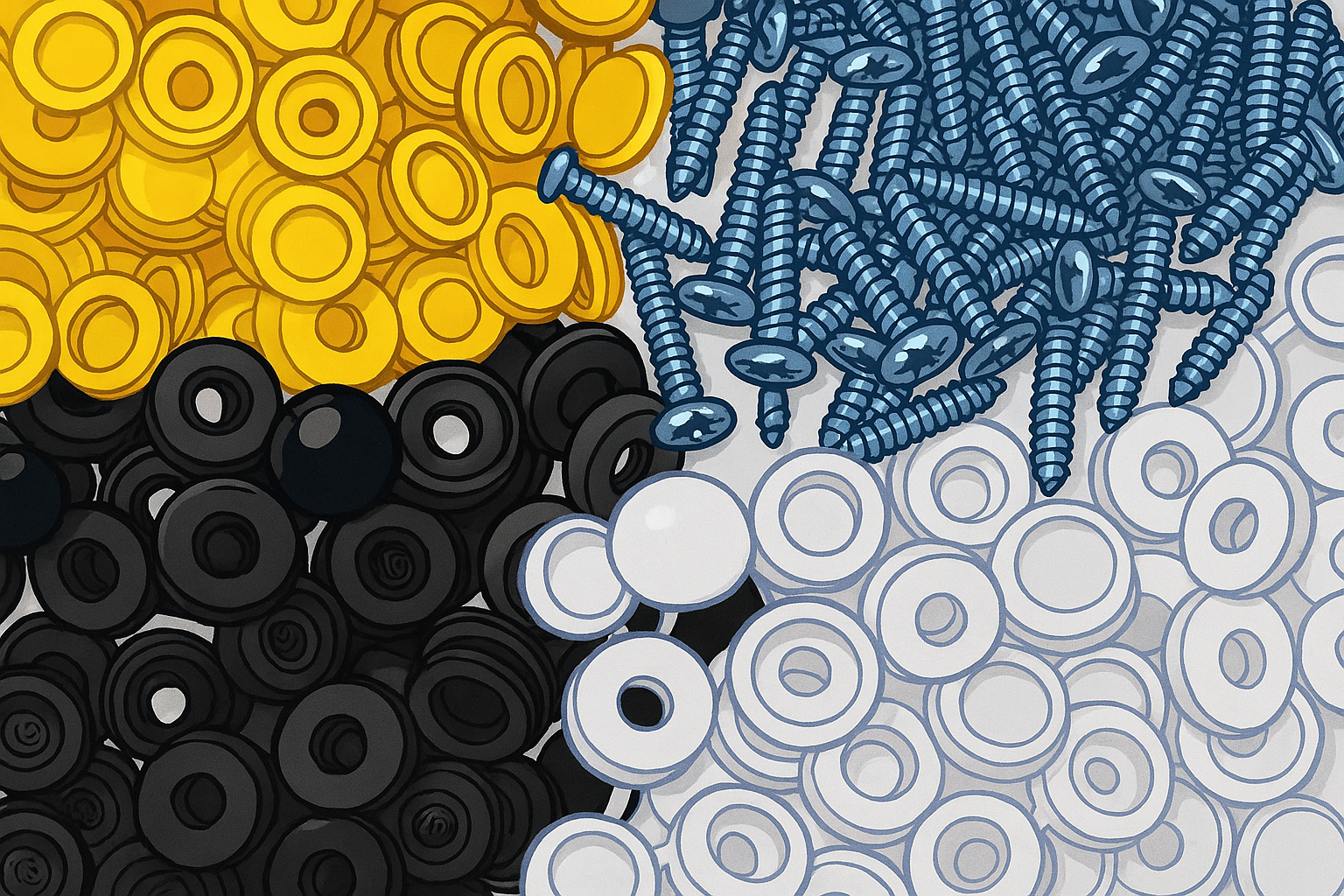 Number Plate Screws & Fixings – Trade & DIY | Holtham
