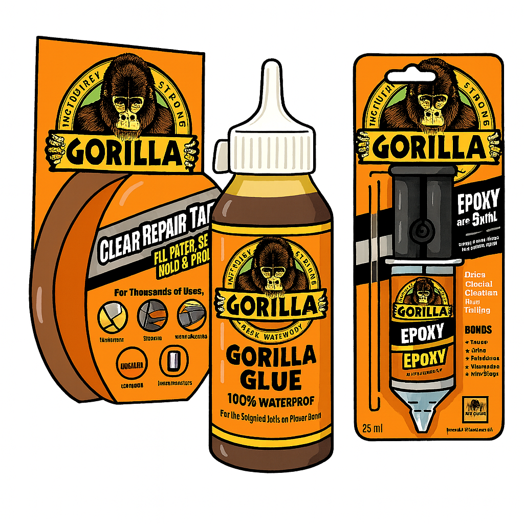 Gorilla® Products | Holtham Heavy Duty Adhesives & Tapes