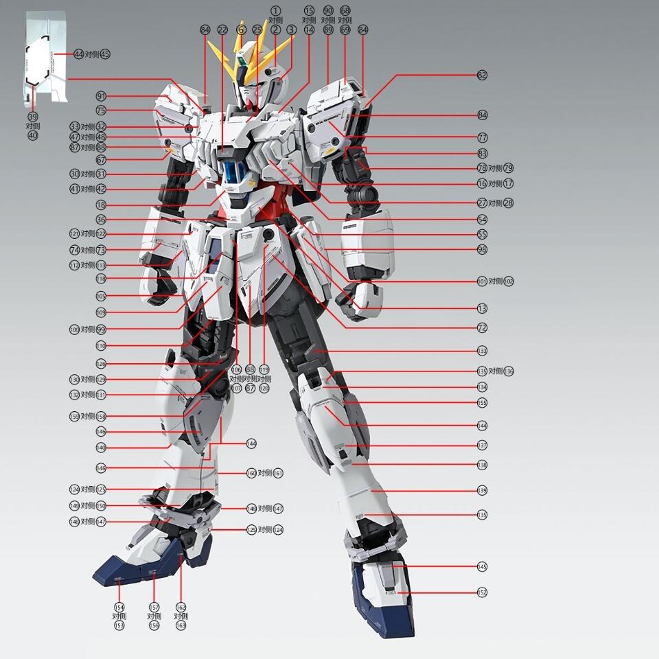 [Eleven Ten Studio] MG 1/100 Gundam Narrative C-Packs Ver.Ka (Takigawa ...