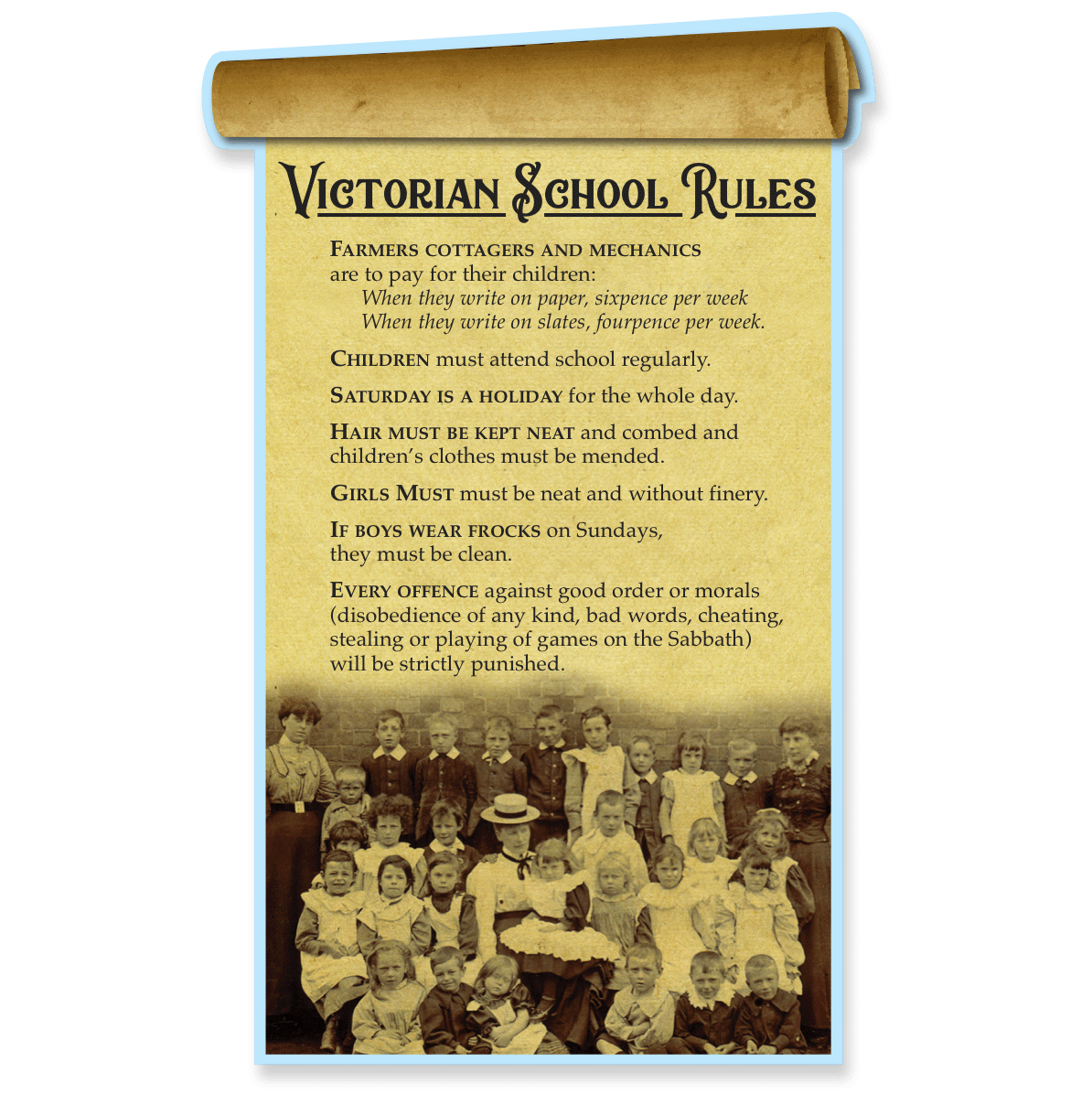 School Rules Victorian Style 