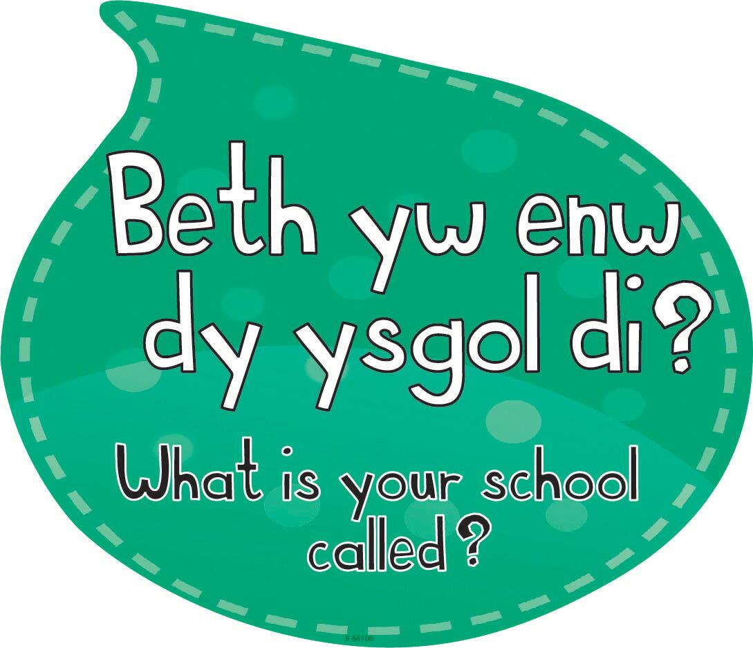 Dual Language - Questions as Welsh 9 Yard Signs - Set 1