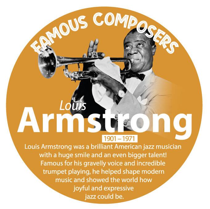 'Range of Famous Faces: Great Composers' From
