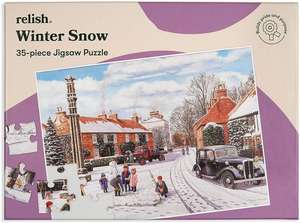 Winter Snow Jigsaw Puzzle 35 Piece | ActiveMinds