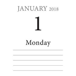 Memory Calendar 2018 | Calendar for Dementia