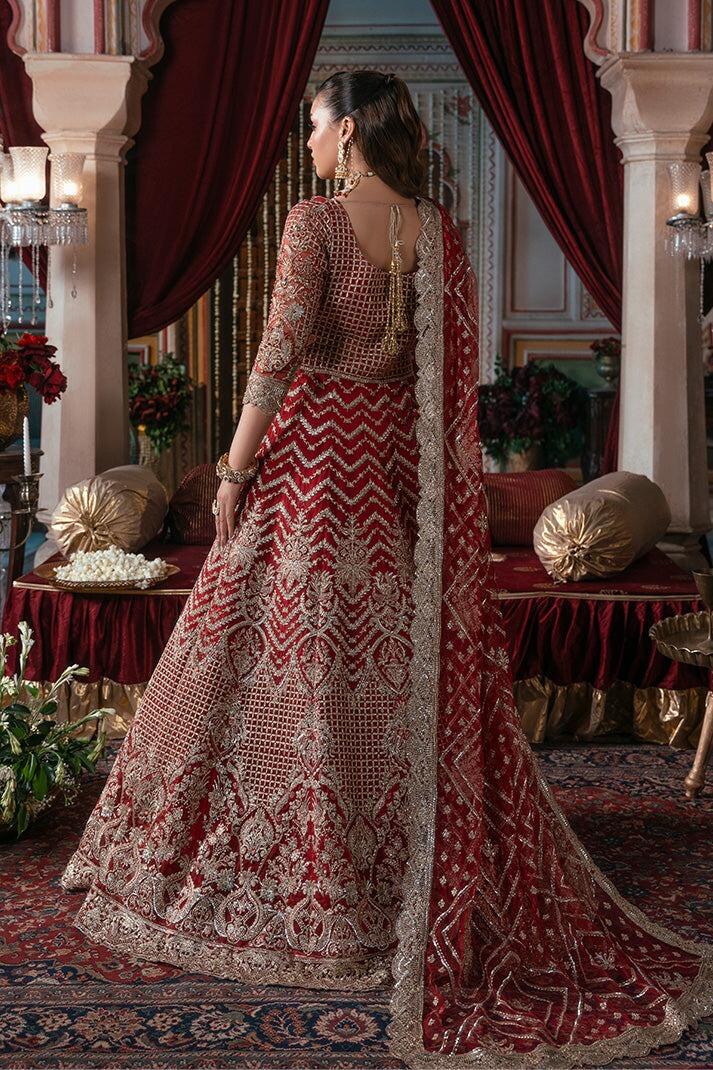 Noor e Naaz by Imrozia IB-54 Zeenat Embroidered Net Wedding Suits