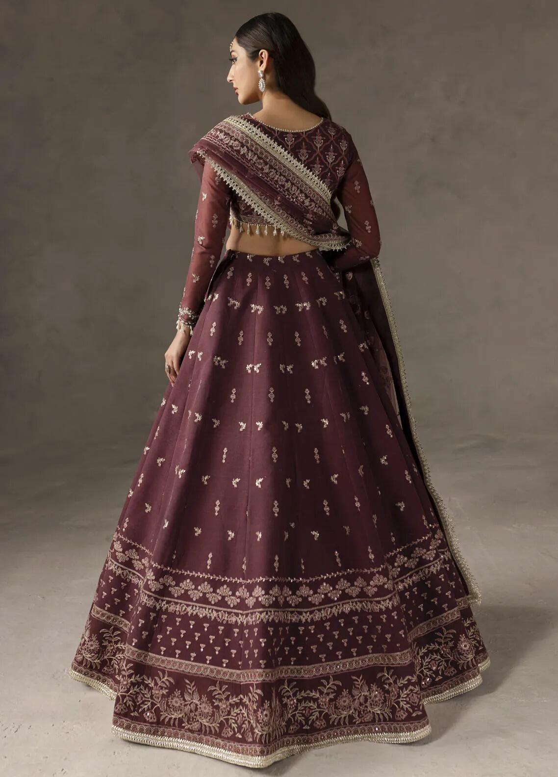 Iris di Viola Elysee by Imran Ramzan Embroidered Net Suits