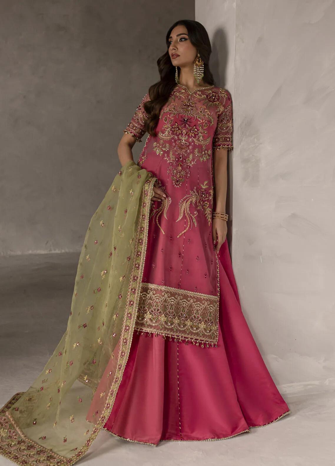 Orchidee Rose – Elysee by Imran Ramzan Embroidered Organza Suits