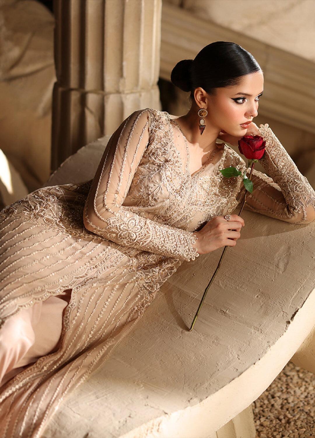 Luxe by Azure Élan Net Embroidered Suits Festive Collection