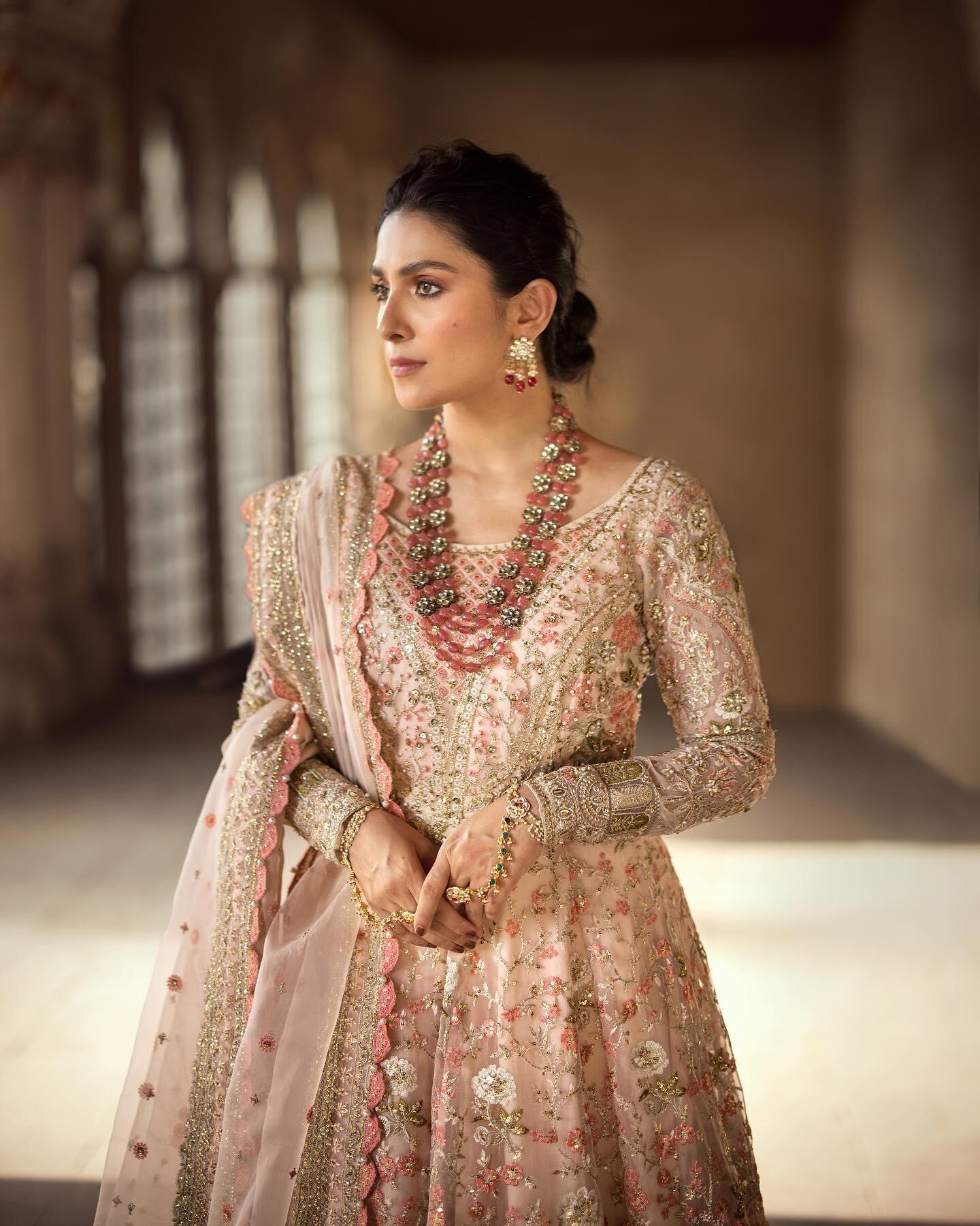 Zohra Jahan By Erum Khan Couture Luxury Embroidered Wedding Dress Vol 3