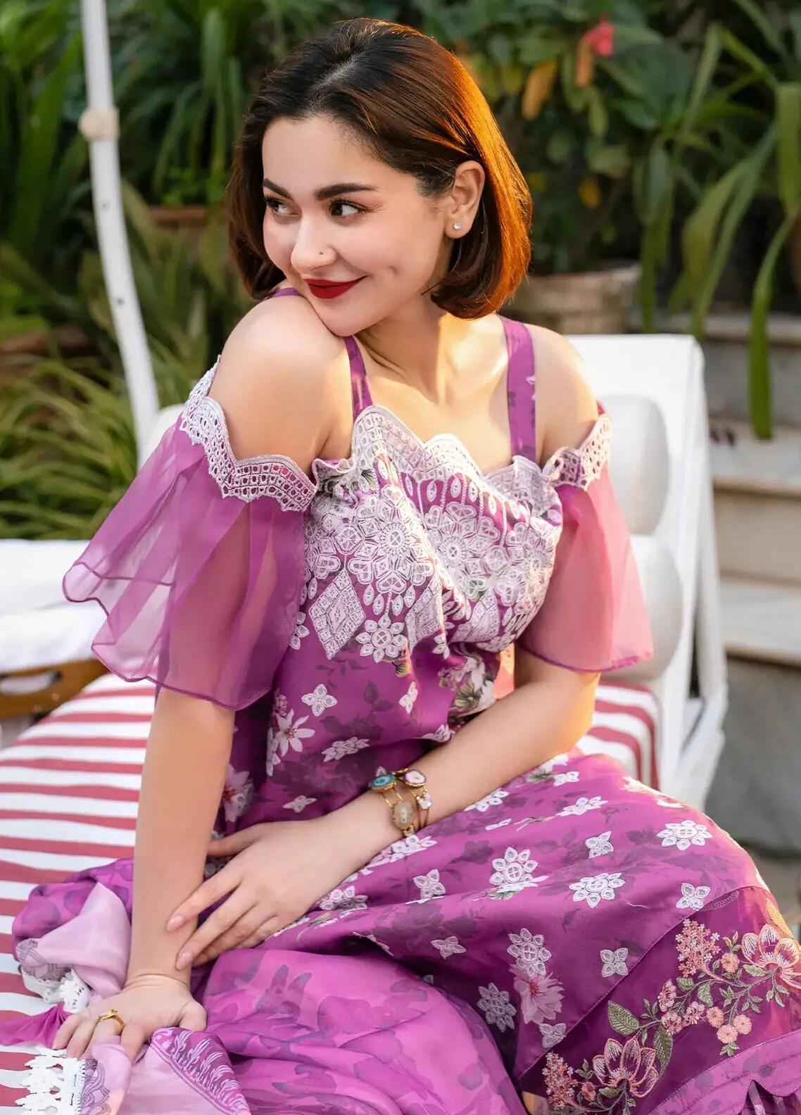 GKL-12 Aura Gulkari by Asifa and Nabeel Purple Chikankari Lawn Suit